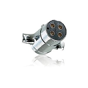 Hopkins 48325 4 Pole Round Trailer Plug End Only
