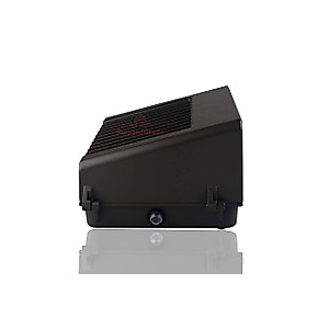 RuggedGrade 40 Watt LED Wall Pack Light - Tucana II Series Full Cut Off - 5,200 Lumens- 5000K - with Photocell Dusk to Dawn Sensor - Dark Sky Compliant