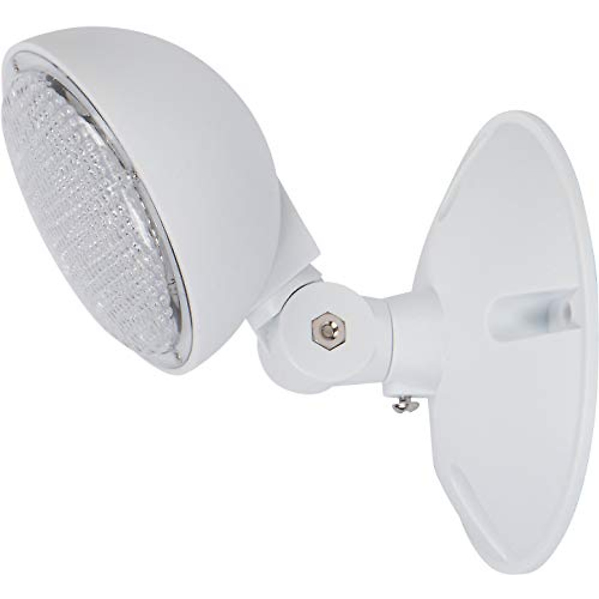 Morris Products Remote Emergency Light Head – Single Head LED Lamp, Weatherproof Emergency Exit Lighting – 3.6 Volts, 1.7 Watts, White, (73126)