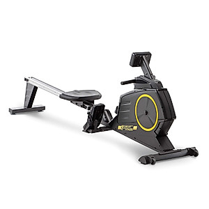 Circuit Fitness Deluxe Foldable Magnetic Rowing Machine with 8 Resistance Settings and LCD Monitor