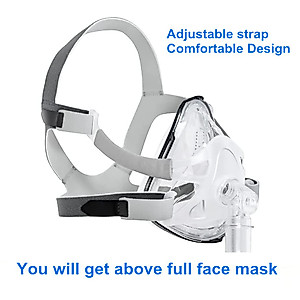 Full Kit for Face, Lightweight Material, Humanized Design,Adjustable Size-M