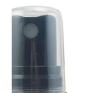 1 oz Amber Boston Round Glass Bottle with Fine Mist sprayer 6/bx