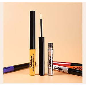 16 Color Matte Liquid Eyeliner Set,Glitter Gold Silver Eye Liners Waterproof High Pigmented Long Lasting Eyeliner Pencil Eye Makeup Kit