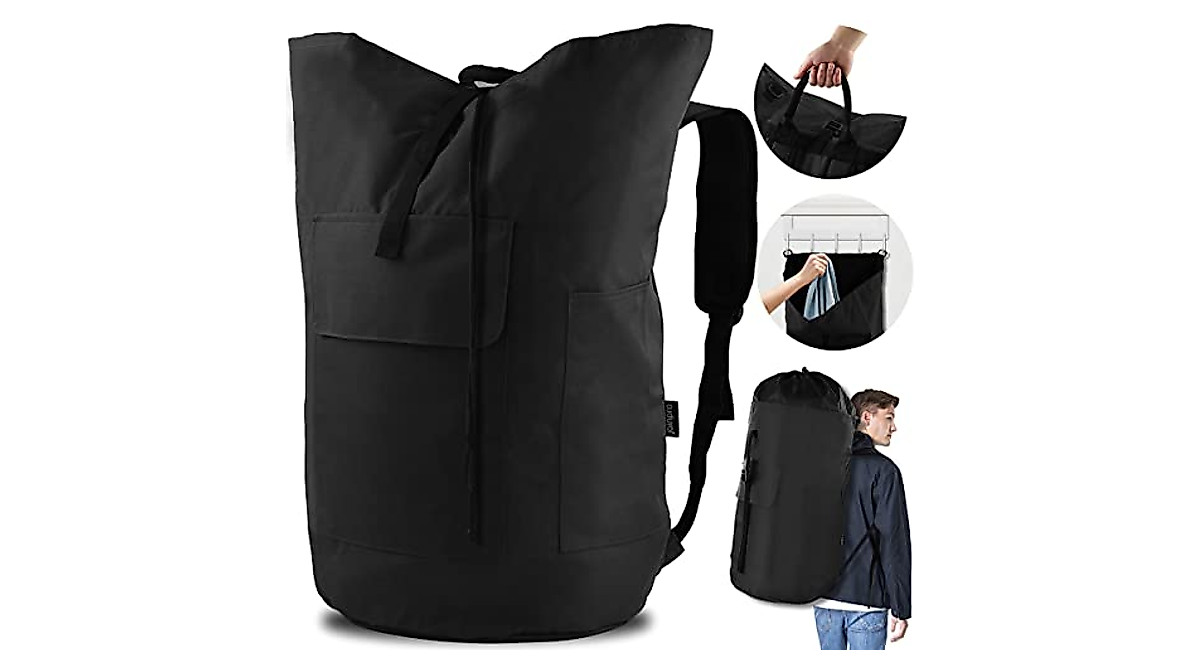 JOINPRO 125L Laundry Bag Backpack: Durable & Organized