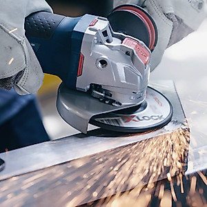 Bosch Professional 2608619258 Cranked Cutting Disc Expert (for Metal, X-Lock, Ø115 mm, Bore Ø: 22.23 mm, Thickness: 6 mm)