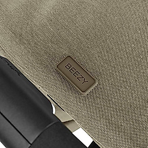 CYBEX Beezy Stroller, Lightweight Baby Stroller, Compact Fold, Compatible with All CYBEX Infant Seats, Stands for Storage, Easy to Carry, Multiple Recline Positions, Travel Stroller, Classic Beige