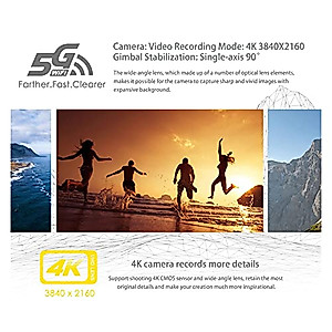 NIRAA B12 Bugs 12 EIS GPS Drone 4K 5G WiFi Digital Zoom Camera 22Mins Flight Time Brushless Foldable RC Quadcopter Drone (Color : B12 Drone 1B Box)