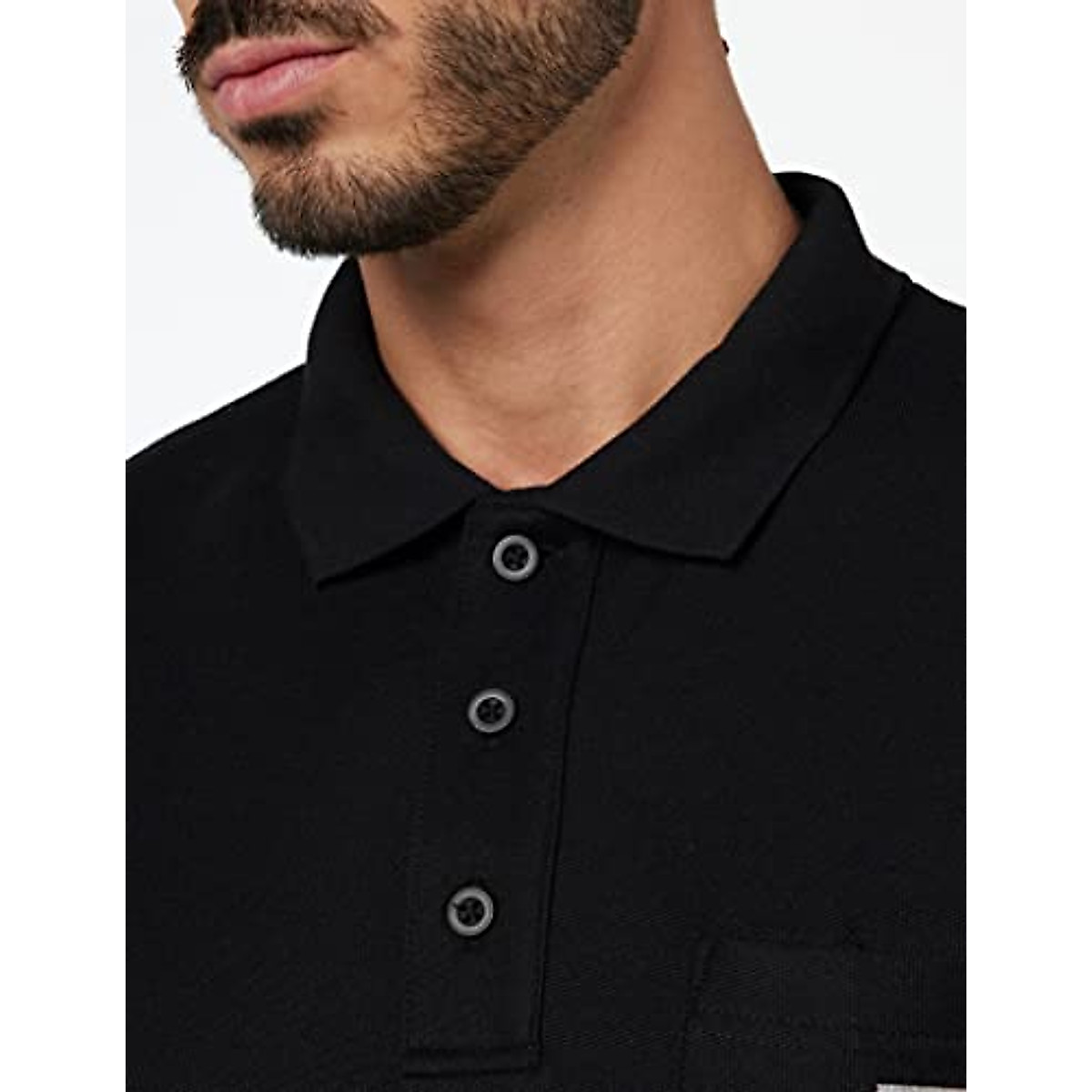 Carhartt Men's Loose Fit Midweight Short-Sleeve Pocket Polo, Black, X-Large