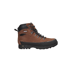 Mountain Warehouse Discovery Mens Boots - Isogrip Hiking Shoes Brown 12 M US Men