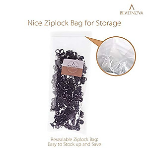 BEADNOVA Plant Clips 100Pcs Orchid Clips Orchid Support Clips Vine Clips Plant Clips for Support Flower Orchid Vine (100PCS)