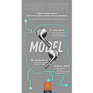 Bluetooth Headphones V5.3 Wireless Earbuds 65Hrs Standby Battery Life with Wireless Charging Case & LED Power Display Deep Bass IPX7 Waterproof Earphones Microphone Stereo Headset for iPhone & Android