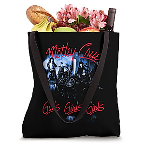Mötley Crüe - Girls Girls Girls Tracklist Tote Bag