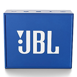 JBL GO Portable Wireless Bluetooth Speaker W/A Built-in Strap-Hook (Blue)