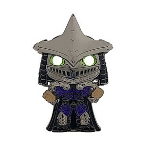 Funko Pop! Pin: Teenage Mutant Ninja Turtles - Super Shredder, Glow in The Dark, Chance of Chase