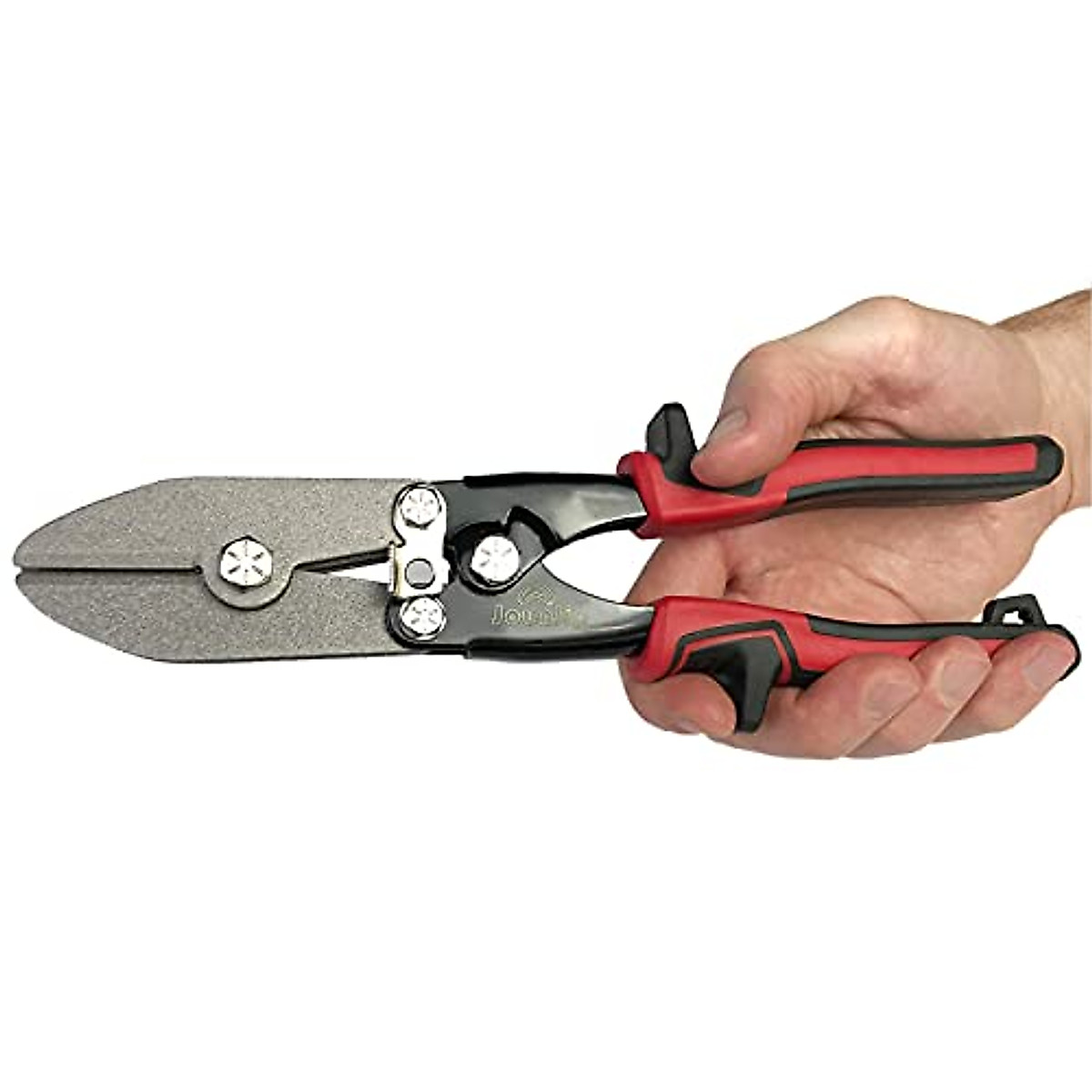 JOUNJIP 5-Blade Sheet Metal Crimper- Hand Crimper HVAC Tool for 24-28 Gauge Ductwork Downspout and Stove Pipe