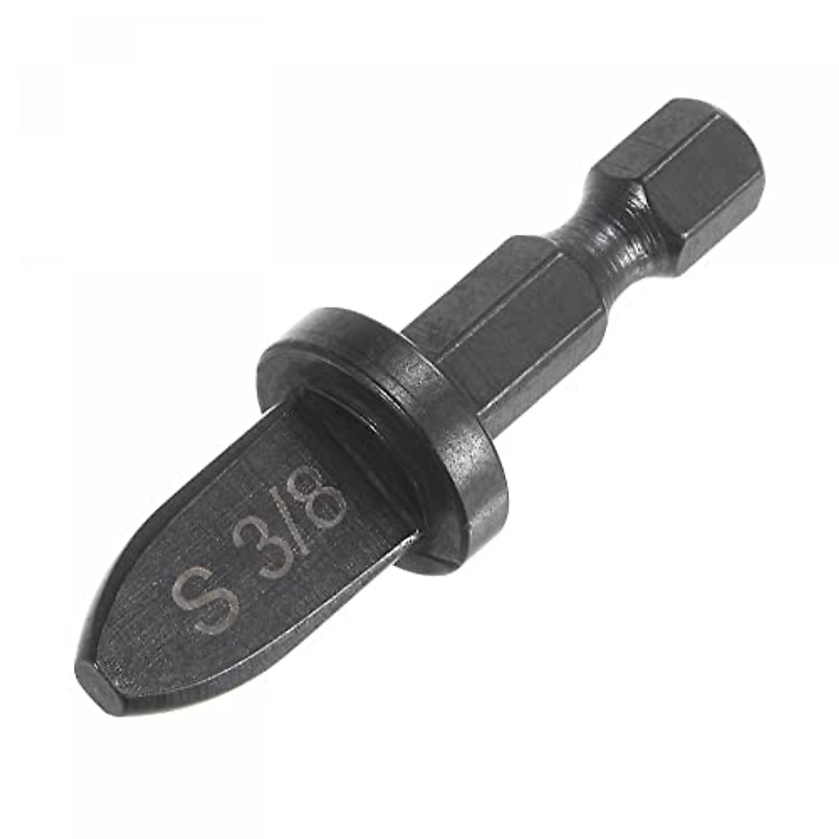 uxcell 3/8" Swaging Tool Drill 1/4" Hex Handle Repairing Flaring Tool for Air Conditioning Copper Aluminum Pipe