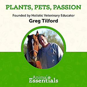 Animal Essentials Slippery Elm - Herbal Extract for Dogs and Cats, Promotes Healthy Digestion, Bowel Function, Certified Organic Herbs, All Natural, Respiratory Health, Liquid Formula - 1 Fl Oz