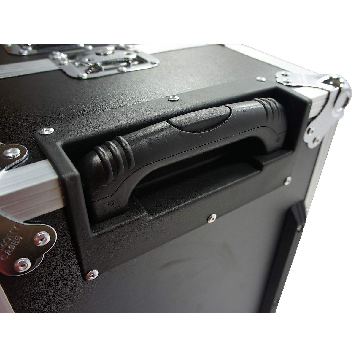 Harmony Audio Case HCLPHWE Rolling Flight Case Wheels & Handle 100 LP Vinyl Records