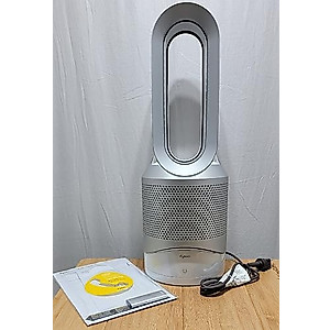 Dyson HP01 Pure Hot + Cool Air Purifier Heater and Fan (Renewed), White