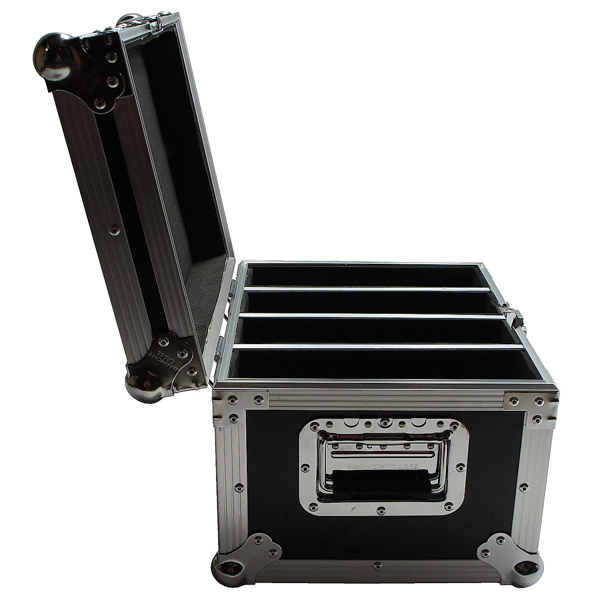 Harmony Audio Cases HC4SLIMPAR64 Light Flight Road Case Compatible with Chauvet SlimPAR 64 x 4