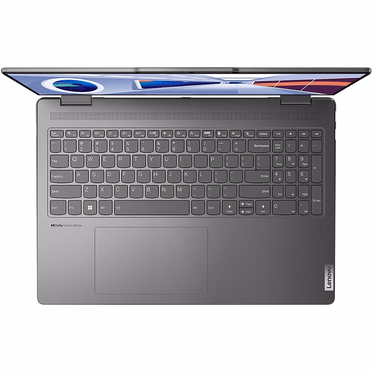 Lenovo Yoga 7i 16" WUXGA 2-in-1 Touch Laptop, Intel 13th Generation Core i5-1335U Processor, 4.6GHz, 10-core, 8GB RAM 1TB SSD, Backlit KB, Fingerprint, WiFi 6E, Win11, Storm Grey, W/GaLiMu
