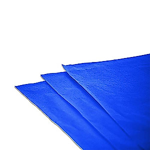 Lytio 100 Sheets Tissue Paper Aegean Blue Perfect for Gift Bags, Packing, Floral DIY Crafts (100 pcs, Aegean Blue)