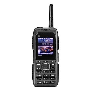 PUSOKEI Unlocked Phone, 2G Cell Phone Four Card Four Standby, Mobile Phone with Antenna, Easy to use, Ultra Long Standby, Big Button 2400mAh (Black)