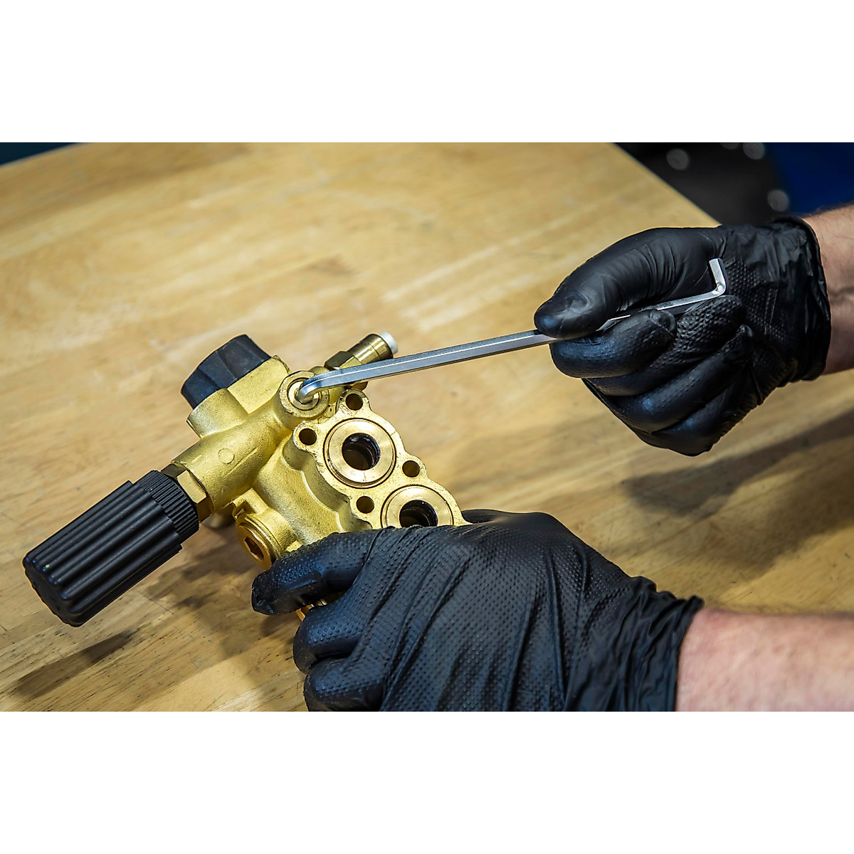 Sealey AK7174 9 Piece Stubby Element Extra-Long Hex Key Set - Metric, Silver