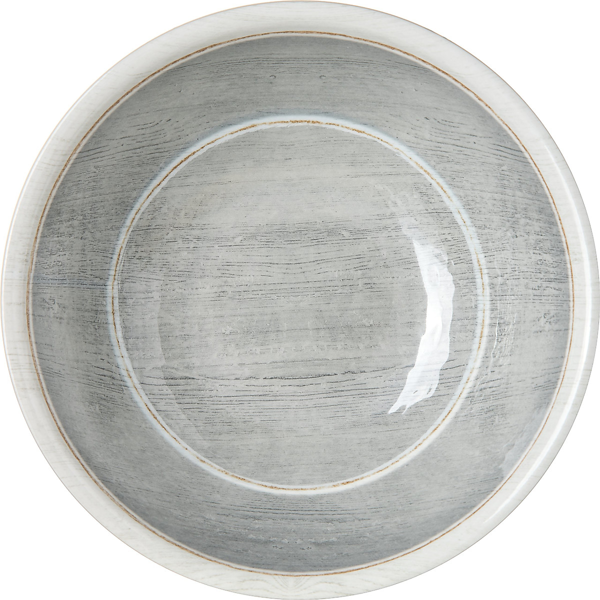 Carlisle FoodService Products Grove Reusable Plastic Bowl Small Bowl for Home and Restaurant, Melamine, 17 Ounces, Smoke