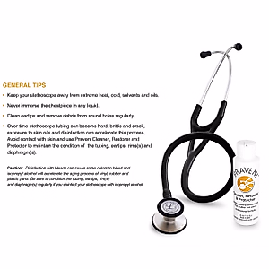 Praveni Stethoscope Cleaner, Restorer, Protector - Safely Improves Appearance of All Stethoscopes, Restores and Prevents Premature Aging