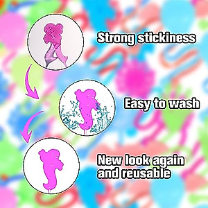 Mchochy 28 pcs Halloween Sticky Hands Toys for Kids, Skull Bat Ghost Pumpkin Styles Sticky Stretchy Toys for Goodie Bags, Pinata Fillers, Classroom Prizes Halloween Trick or Treat Party Favors