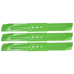 8TEN LawnRAZOR Blade for Lesco Toro Recycler 21 inch Deck 11-9419 14-1659 14-9419 75-9420 91-2256 050808 (High-Lift) 3 Pack