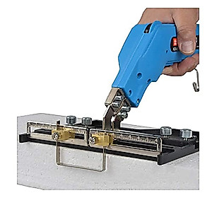 110V Electric Hot Foam Cutter Knife Grooving Wire Styrofoam Engraving Tool Kit Blade Slotting Board DIY Sculpture (Full set)