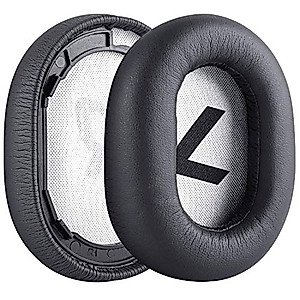 Geekria QuickFit Replacement Ear Pads for Plantronics BackBeat PRO 2, BackBeat PRO 2 Special Edition, Voyager 8200 UC Headphones Ear Cushions, Headset Earpads, Ear Cups Cover Repair Parts (Grey)