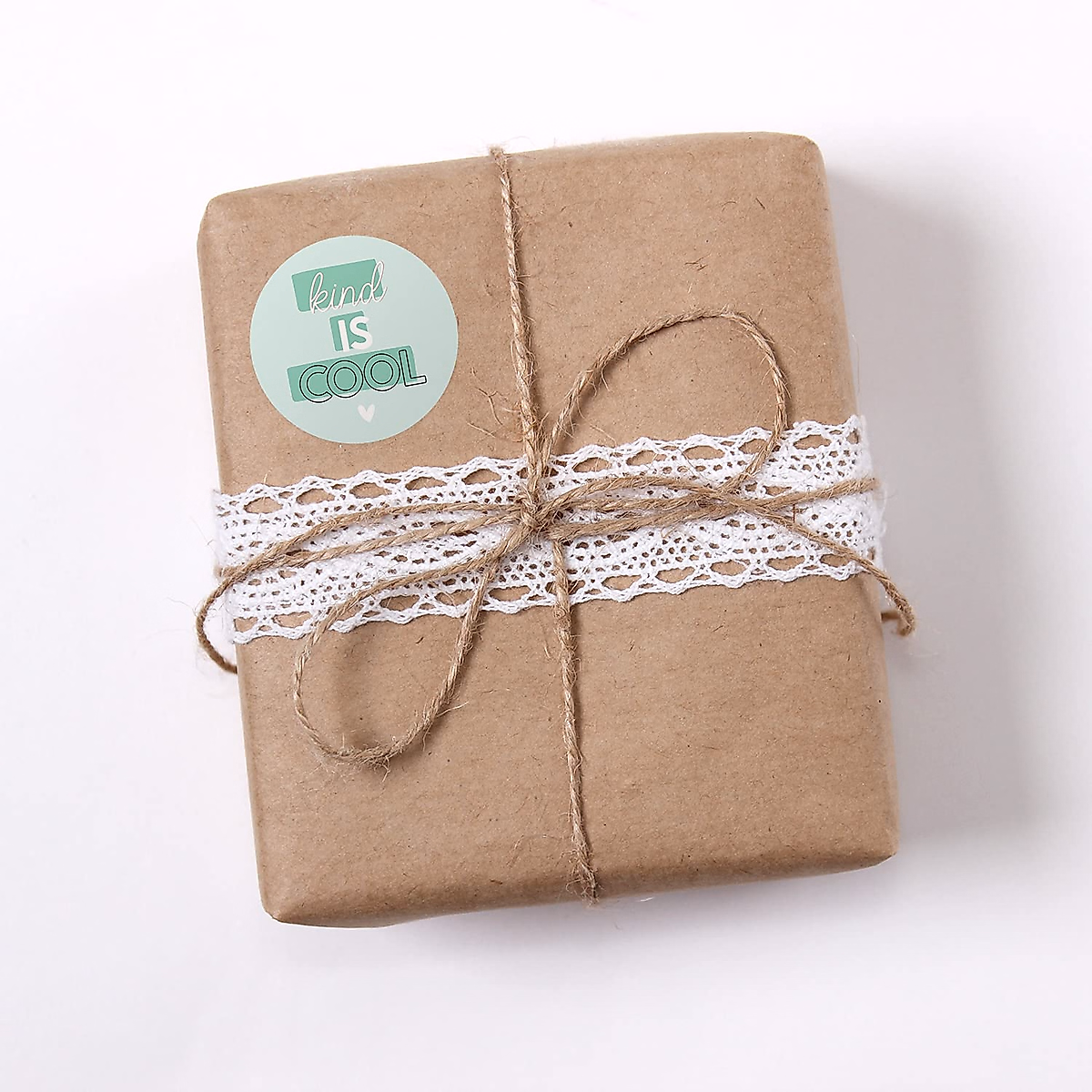 Kindness and Good Vibes Stickers / 500 Encouraging Colorful Classroom Reward Sticker Roll / 6 Alternating Motivational Designs / 1.5" Round Envelope Seals/Made in The USA