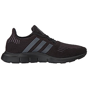 adidas Originals Men's Swift Run Shoes,Black/Utility Black/Black,8 M US