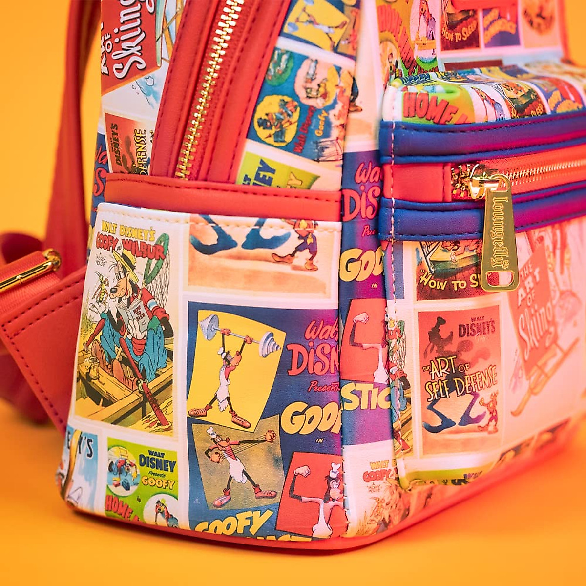 Loungefly Disney Backpack: Walt Disney Archives: Goofy Mini-Backpack, Amazon Exclusive