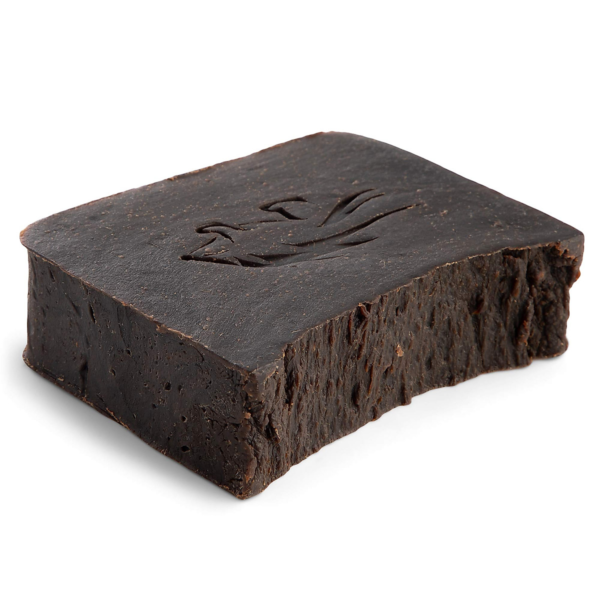 Natural Pine Tar Soap for Men and Women, 4 oz Bar, 20% Pine Tar - Handmade Body Soap to Help Relieve Symptoms of Eczema and Psoriasis - Creosote Free - Strong Smoky Campfire Like Scent