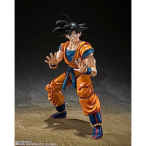 TAMASHII NATIONS - Dragon Ball Super: Super Hero - Son Goku Super Hero, Bandai Spirits S.H.Figuarts Action Figure