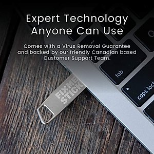 FixMeStick Computer Virus Removal Stick for Apple Macs - Unlimited Use on Up to 5 Apple Laptops or Desktops for 2 Years - Works with Your Antivirus