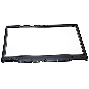 LCDOLED® 14.0 inch Replacement Touch Screen Digitizer Front Glass Panel + Bezel for Toshiba Satellite Radius 14 E45W-C E45W-C4200X E45W-C4200D