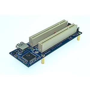 Sintech PCI-E Express X1 to Dual PCI Riser Extender Card with Low Profile Bracket