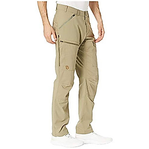 Fjallraven Abisko Midsummer Trouser - Men's Savanna/Light Olive 56 Regular