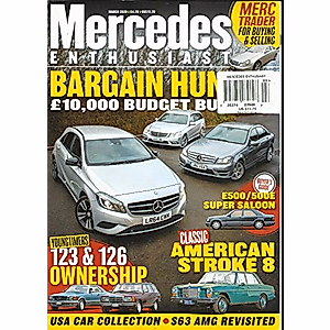 MERCEDES ENTHUSIAST MAGAZINE, CLASSICS AMERICAN STROKE-8 MARCH, 2020 ISSUE,221