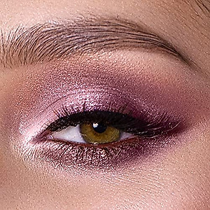 LUXAZA 6 PCS Mauve Brown Metallic Eyeshadow Stick Set, Neutral Cream Purple Eye Shadow Pencil Crayon Brightener Makeup