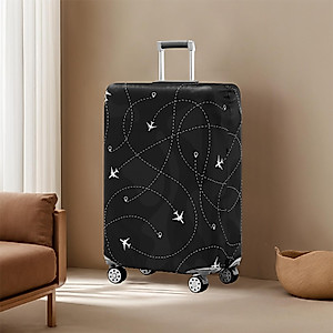 Travelkin Luggage Cover For Suitcase Tsa Approved, Suitcase Cover Protector Fits 18-32 Inch Luggage(M for 22-25 Inch Luggage)