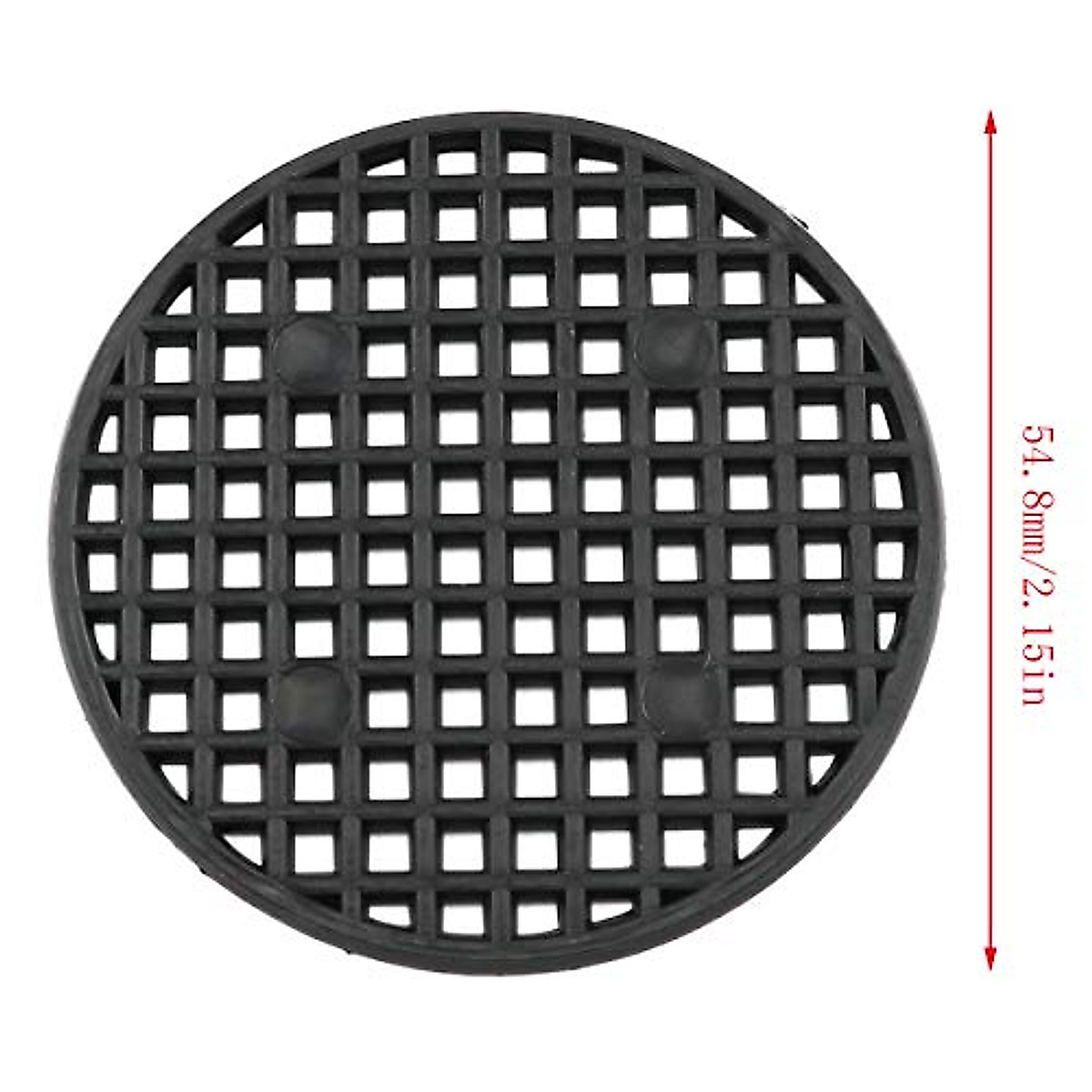 E-outstanding 30-Pack Round Flowerpot Mesh Pad Breathable Leakproof Bottom Grid Mat with Drainage Hole Bonsai Durable Protection 5.5cm Diameter