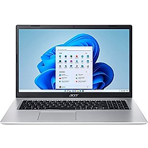 Acer Aspire 3 17.3" HD+ Premium Laptop | 11th Gen Intel Core i3-1115G4 | 20GB DDR4 RAM | 1TB SSD | Intel UHD Graphics | Windows 11 Home | with Laptop Stand Bundle