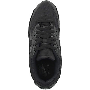 NIKE Women's Race Running Shoe, Black Black Black White, 6.5