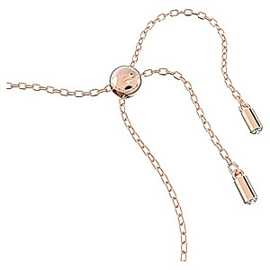 SWAROVSKI Dexera Bracelet, White, Rose-gold tone Finish